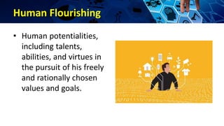 Human Flourishing, Science, Technology and Society | PPTX