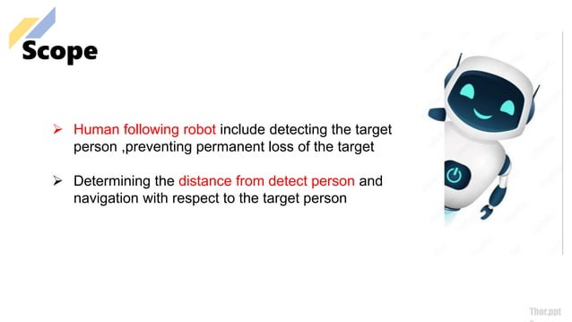 Human_Following_Robot.pptx | Robotics | Technology & Computing