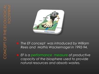 Human footprint on environment | PPT