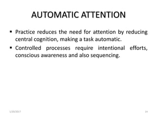 Human function and attention ppt | PPTX