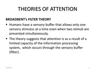 Human function and attention ppt | PPTX