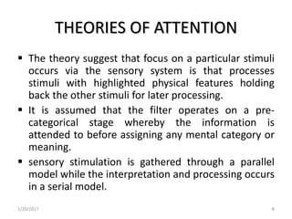 Human function and attention ppt | PPT
