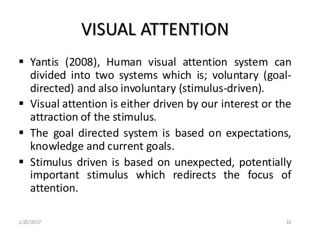 Human function and attention ppt