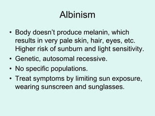 human_genetic_disorders.ppt | Physical Therapy | Wellness