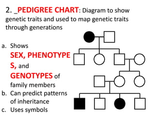 Human genetic inheritance patterns | PPTX
