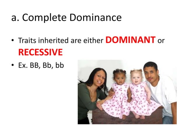 Human genetic inheritance patterns | PPTX