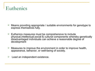 Human genetics & health | PPT