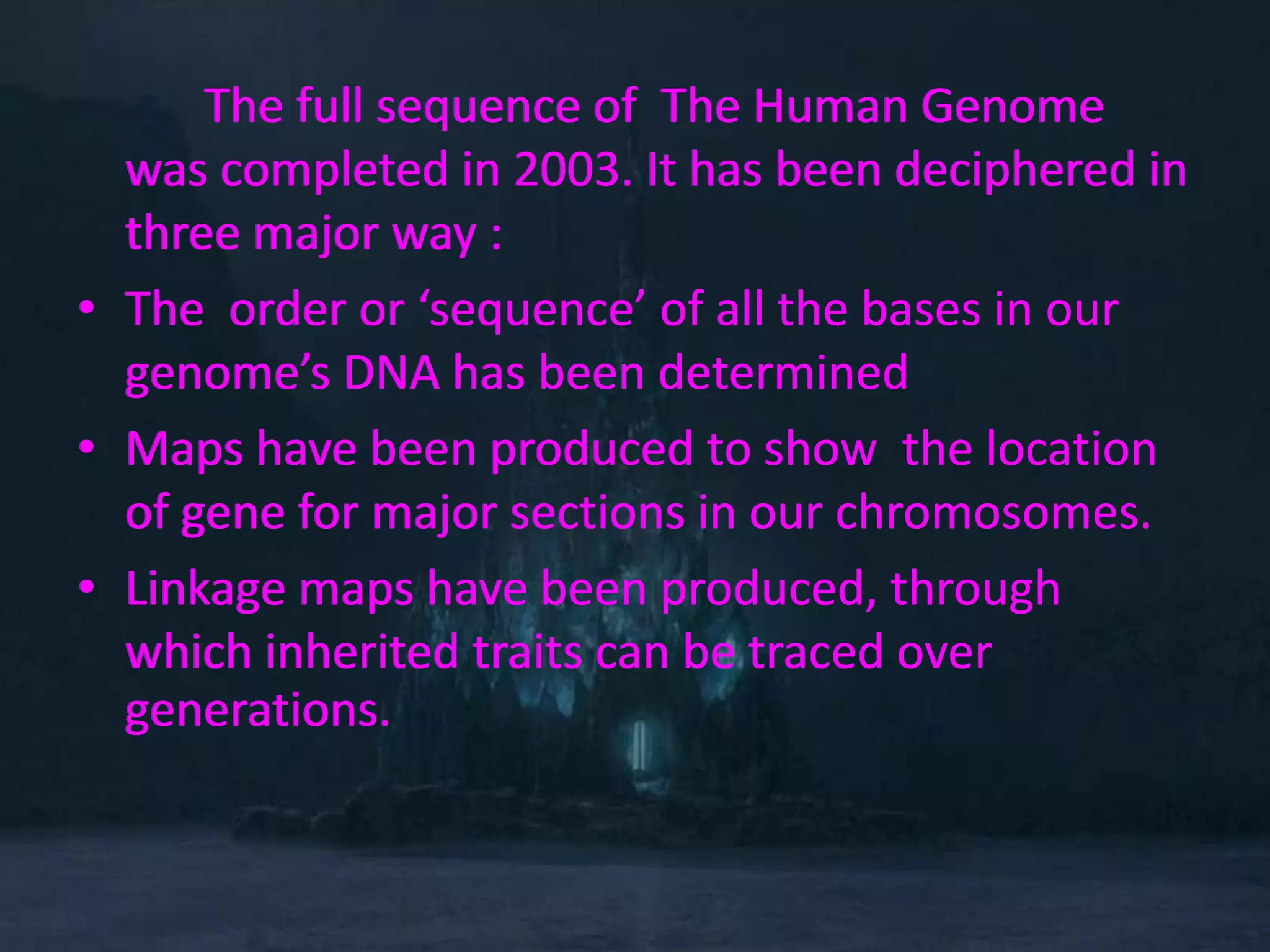 Human genome | PPTX