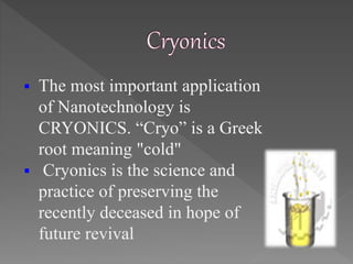 Human genome, genetic mapping, cloning, and cryonics | PPTX