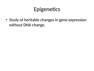 Introduction to Human Genome - Power Point Presentation | PPTX