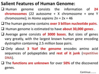 Human genome project | PPTX