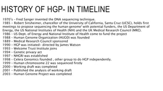 Human genome project - Decoding the codes of life | PPTX | Genetics ...