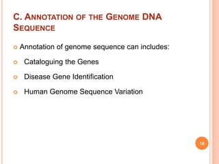 Human genome project | PPTX