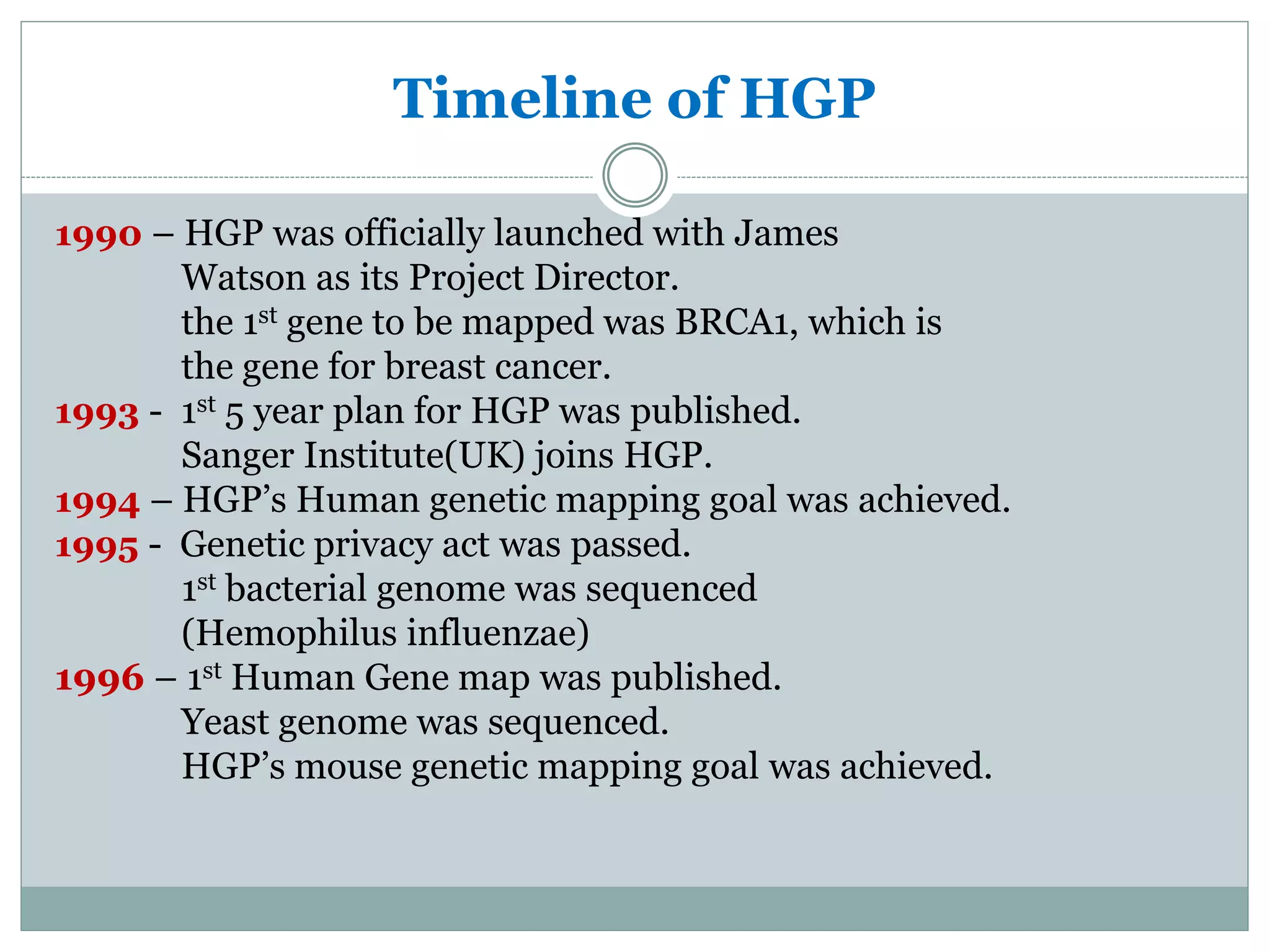 Human genome project | PPTX