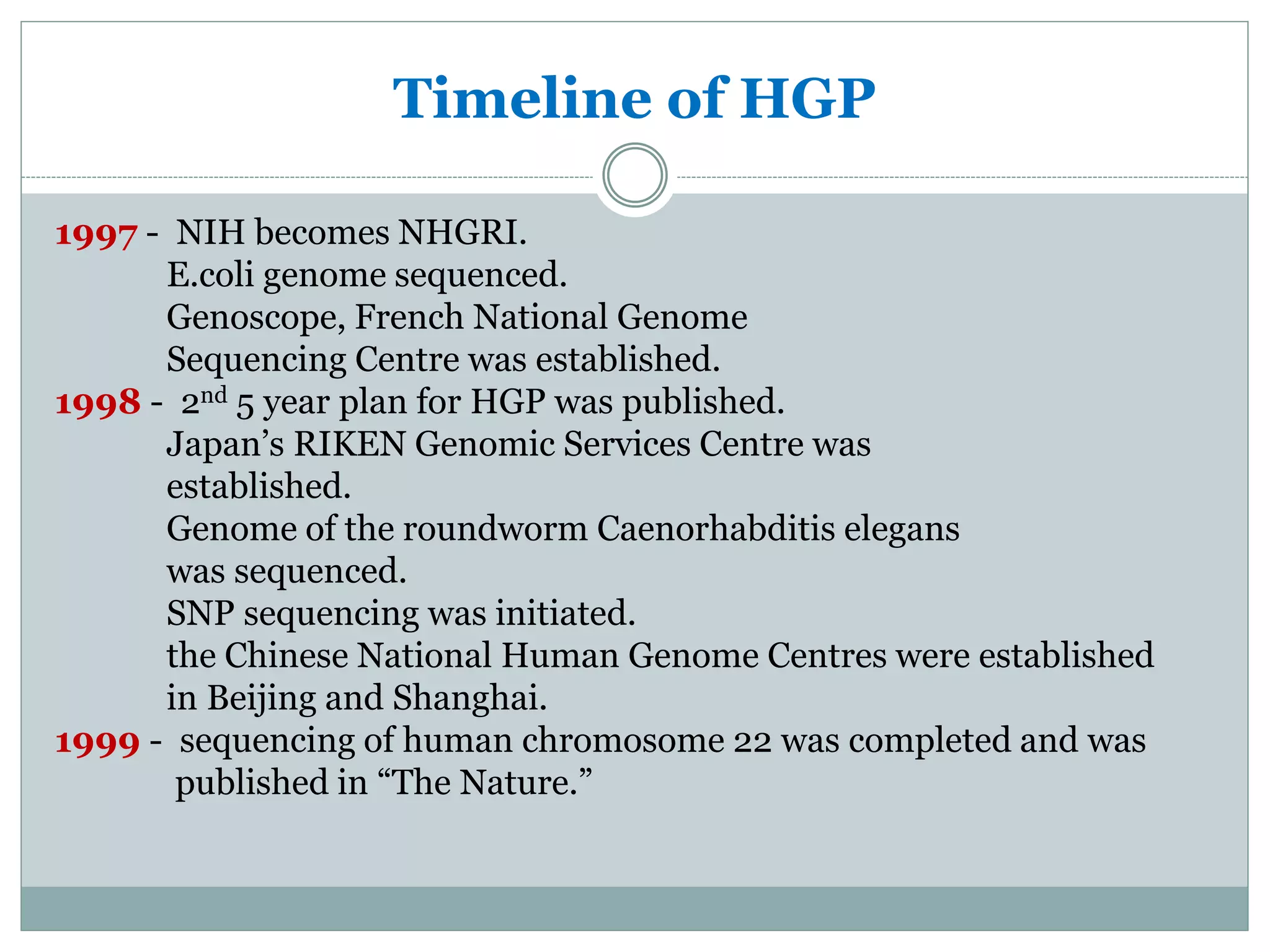 Human genome project | PPTX
