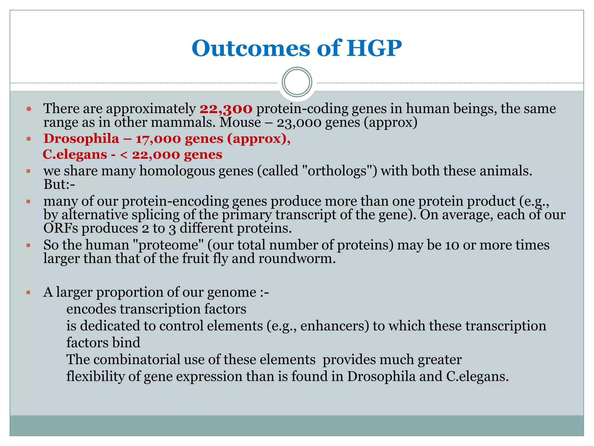 Human genome project | PPTX