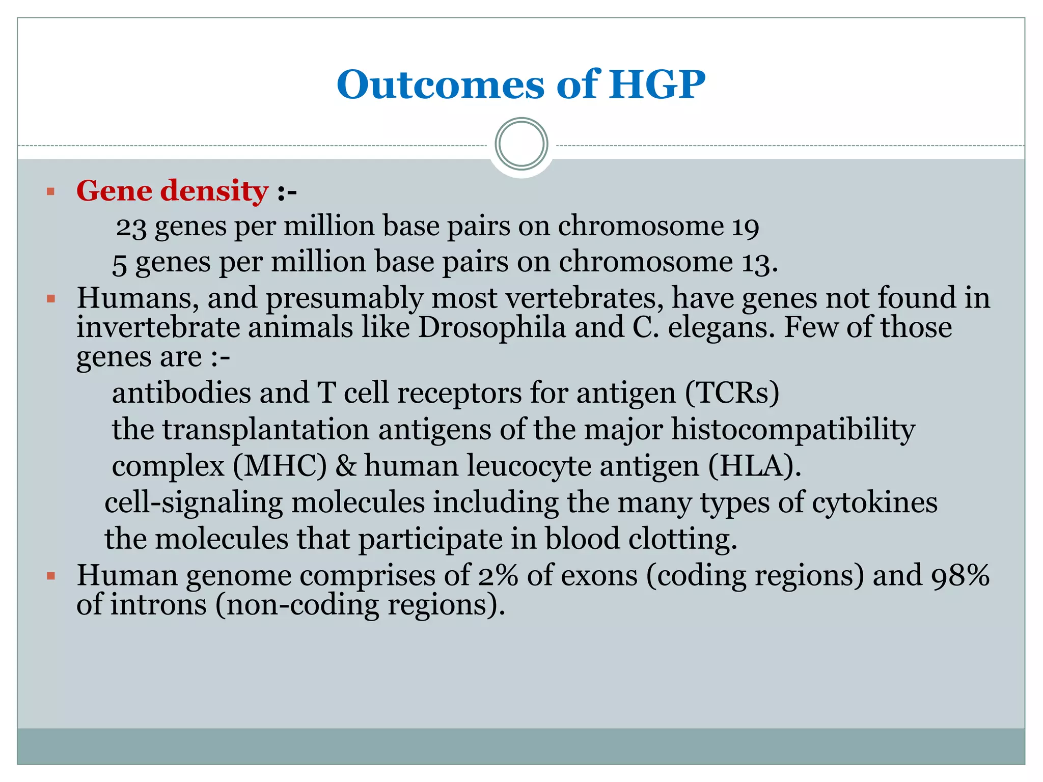 Human genome project | PPTX