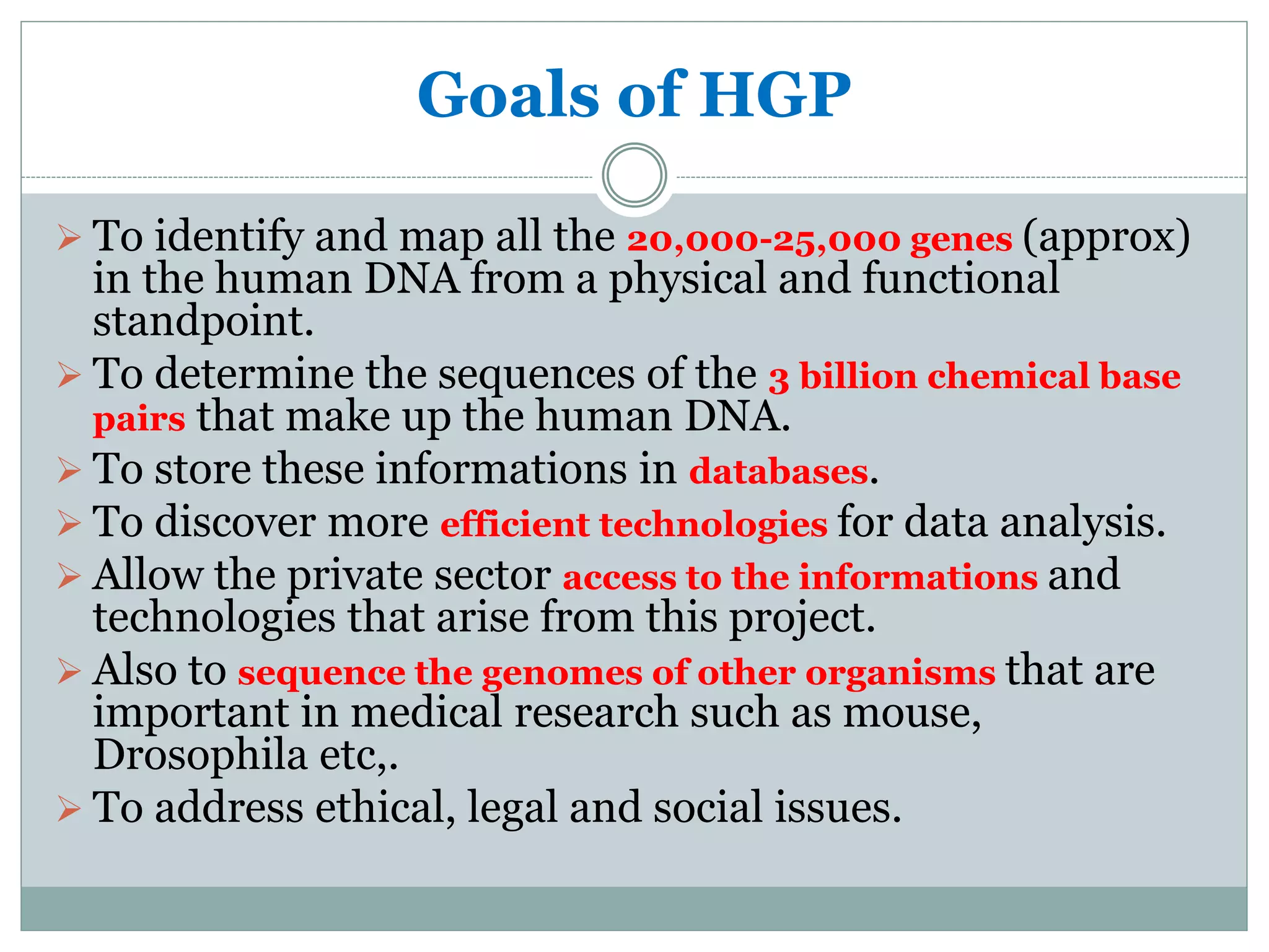 Human genome project | PPTX