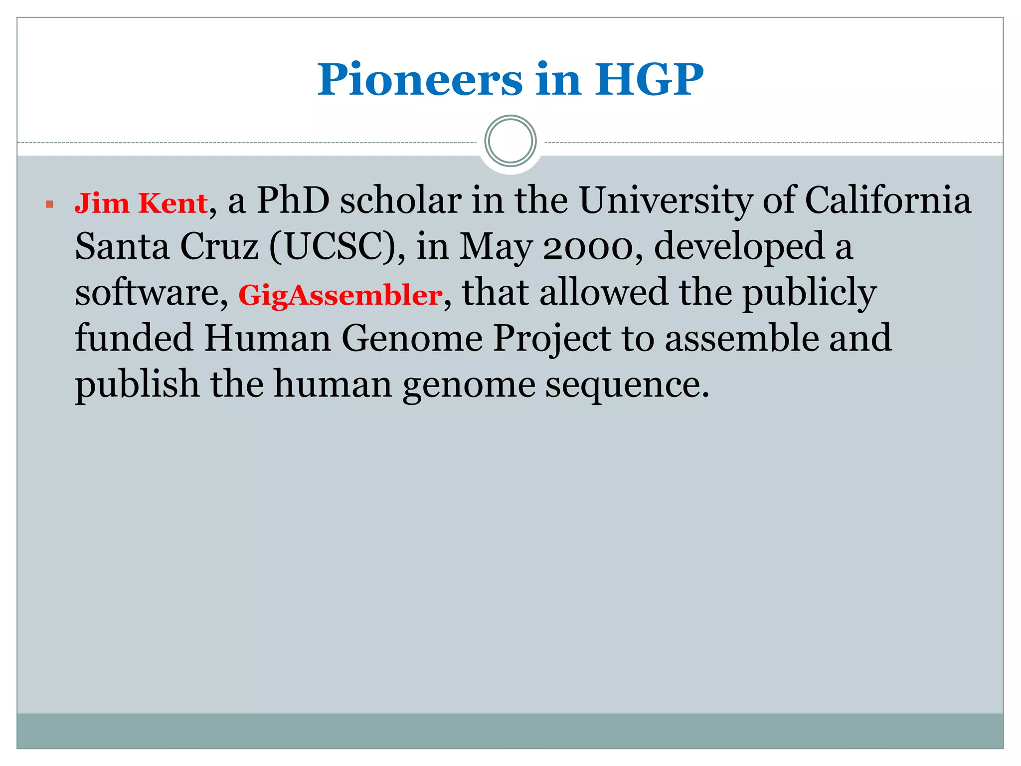 Human genome project | PPTX