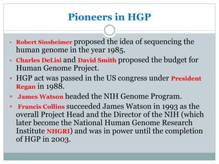 Human genome project | PPTX