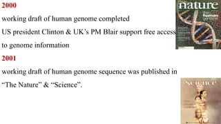 Human genome project | PPTX