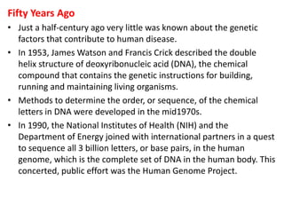 Human genome project | PPT