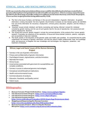 Human Genome Project | DOCX