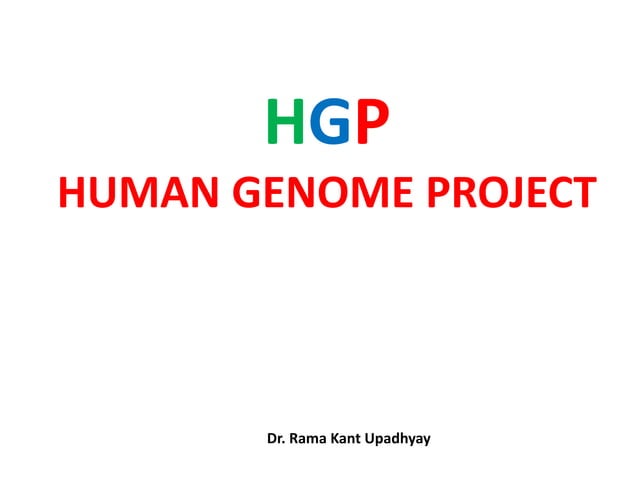 HUMAN GENOME PROJECT Class XII Biology.pptx