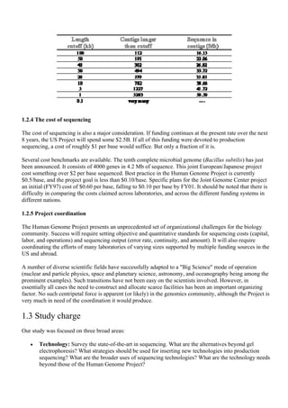 Human genome project the mitre corporation - jason program office | PDF
