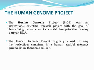Human genome project (2) converted | PPT