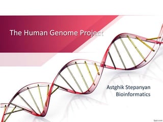 The Human Genome Project | PPTX