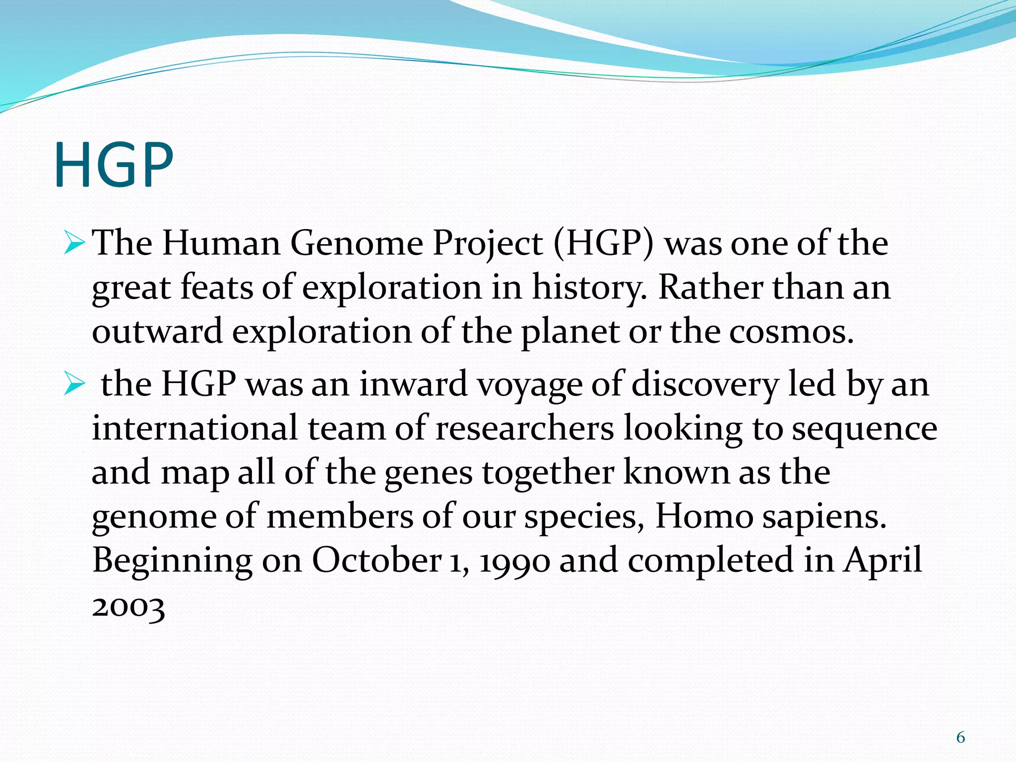 HUMAN GENOME PROJECT by Ali Afzal.pptx