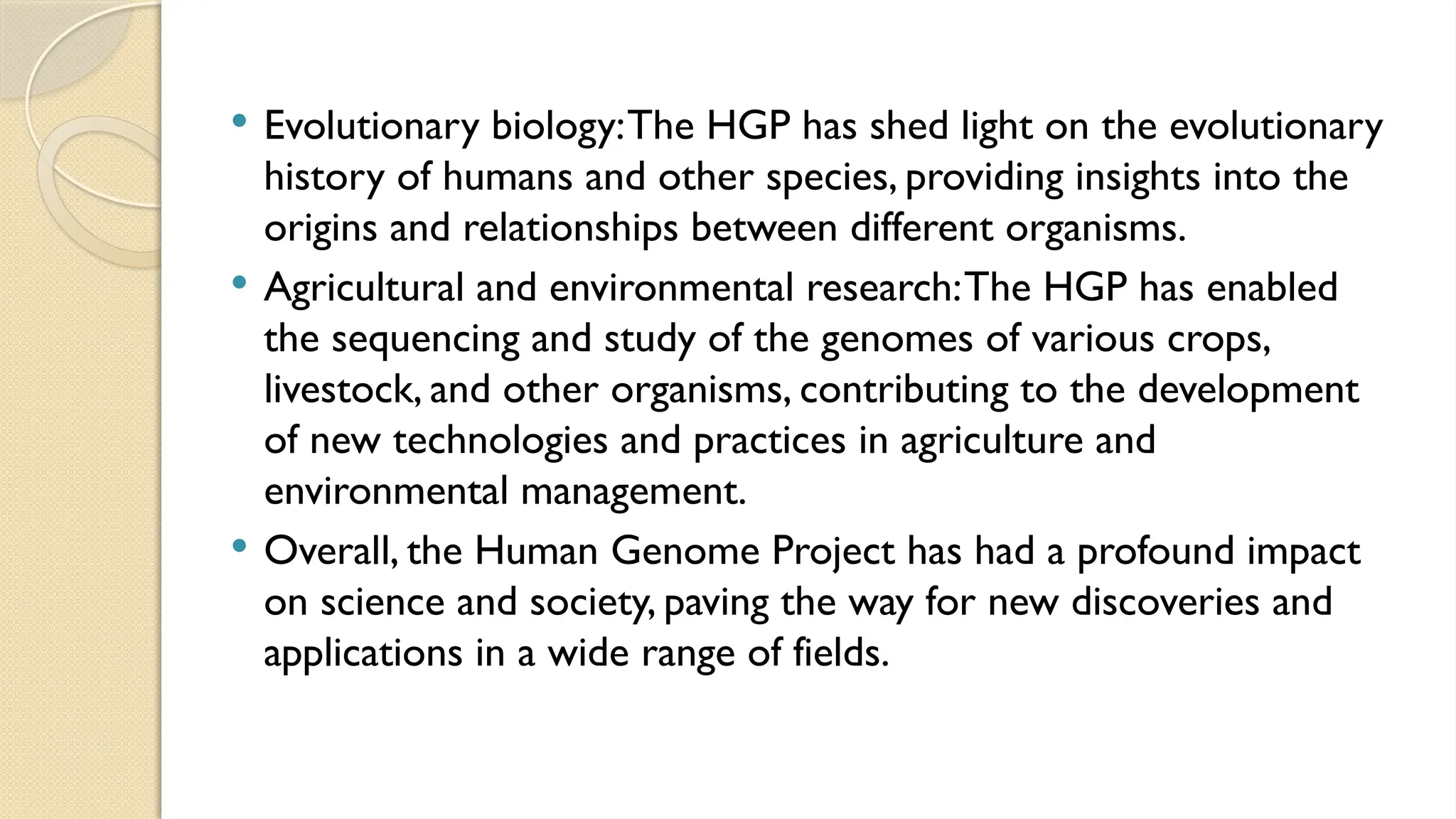 Human Genome Project Introduction comple | PPT