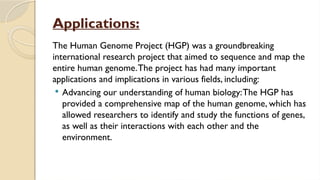 Human Genome Project Introduction comple | PPTX