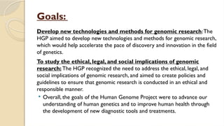 Human Genome Project Introduction comple | PPTX