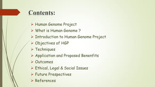 Human Genome Project | PPTX