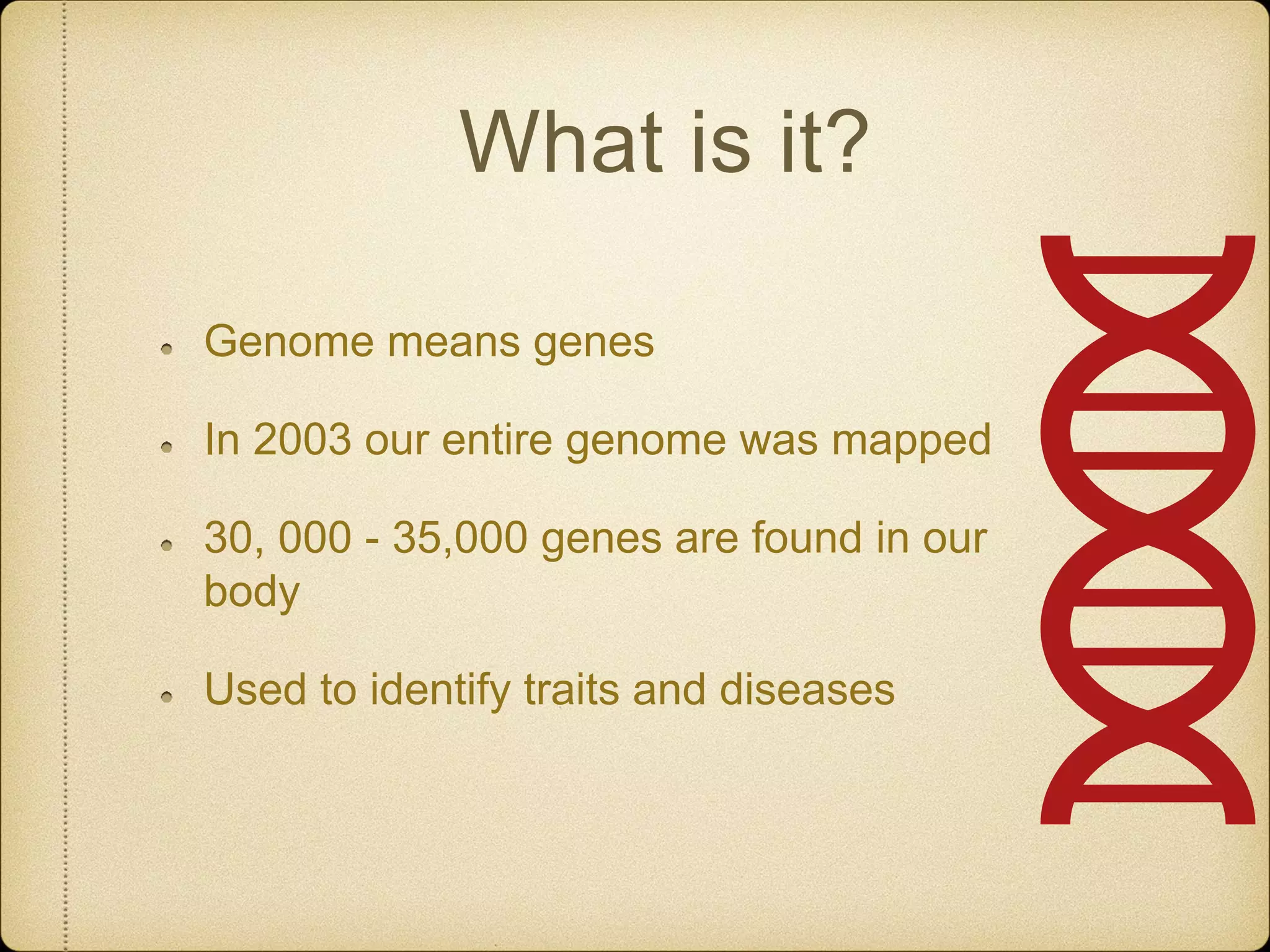 Human genome project slides | PPT