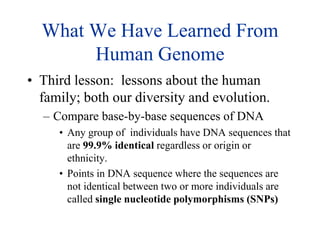 Human Genome Sequencing and health Biotechnology.ppt