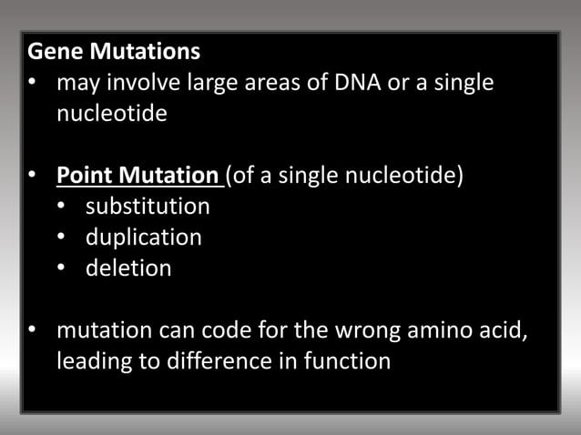Human Genomics 1: Karyotypes and Mutations | PPT