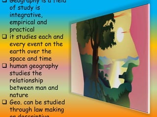 Human geography | PPTX