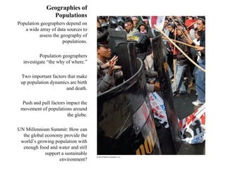 Human geography3 | PPT