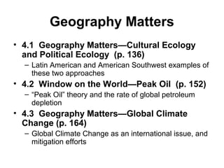 Human geography4 | PPT