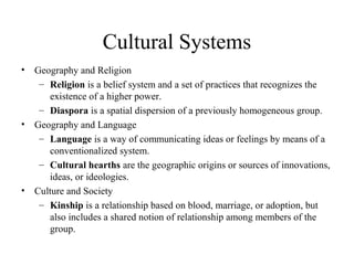 Human geography5 | PPT
