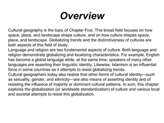 Human geography5 | PPT