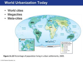 Human geography 7e lecture_ch11_urbanization | PPTX | Geography | Science