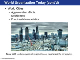 Human geography 7e lecture_ch11_urbanization | PPTX | Geography | Science