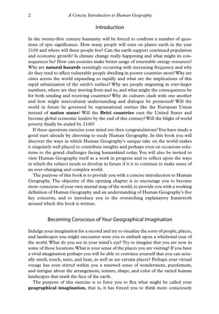 Human Geography: A Comprehensive Introduction to Global Societies and ...