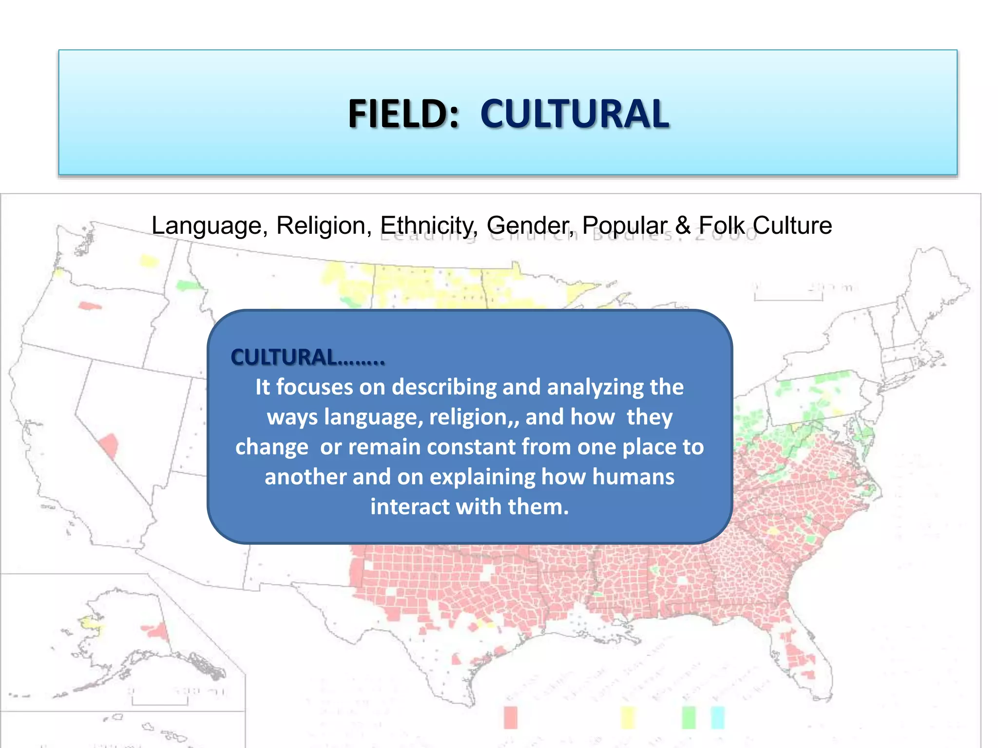 Human geography fields | PPTX
