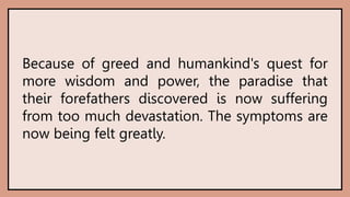Human Greed and Its Effects on Our Mother Earth.pptx