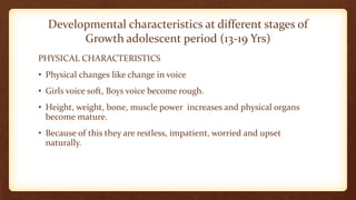 Human growth and development | PPTX